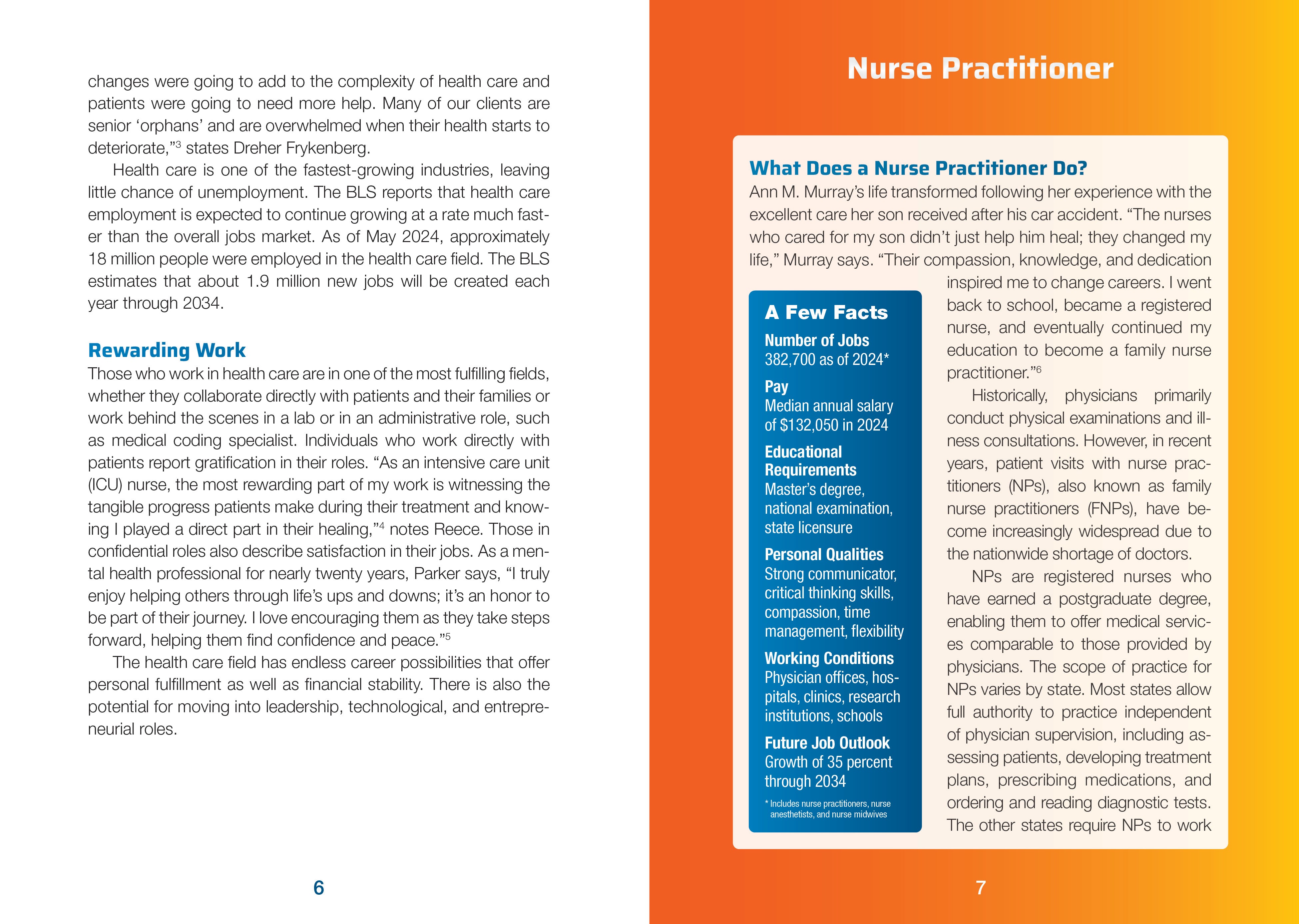 Exploring Careers in Health Care – The Creative Company