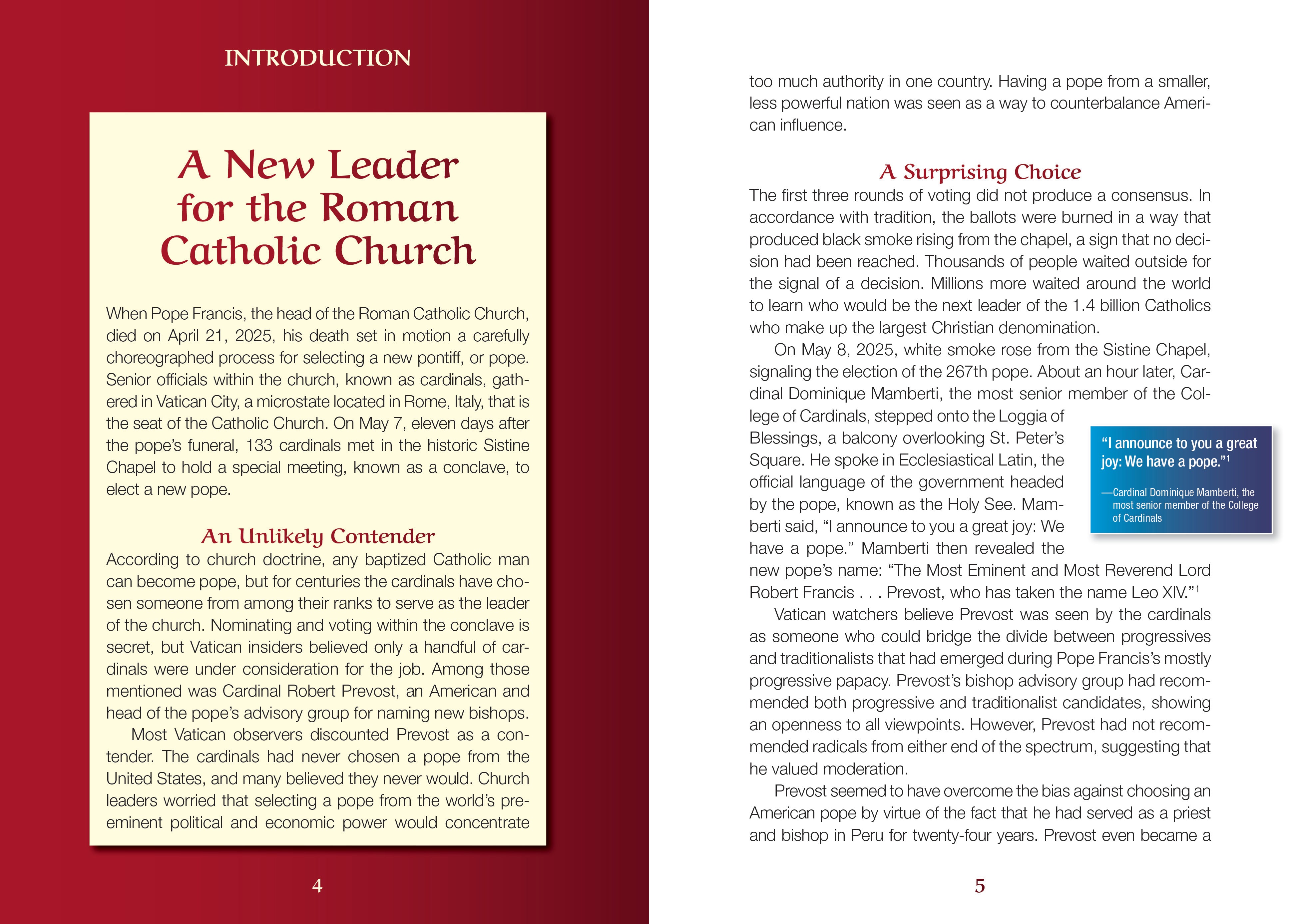 Leo XIV: The First American Pope – The Creative Company