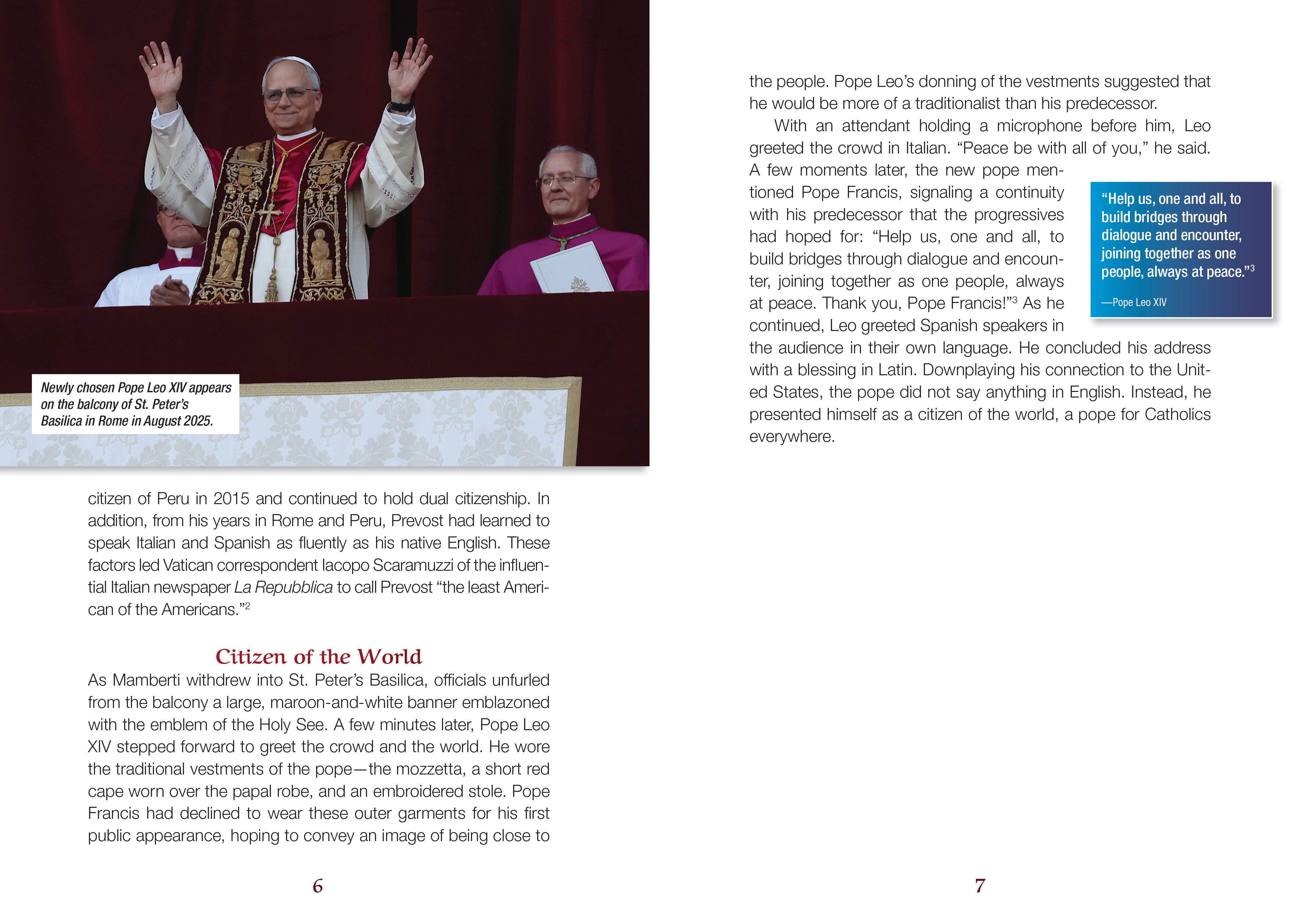 Leo XIV: The First American Pope – The Creative Company